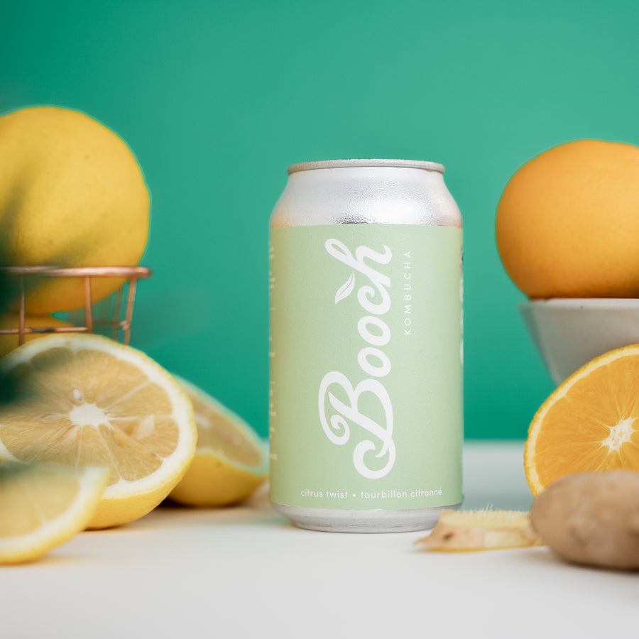 Citrus Twist Kombucha • Booch – Sunday Blooms