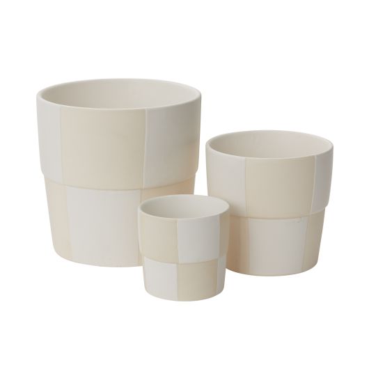 Checkerboard Pot – Sunday Blooms