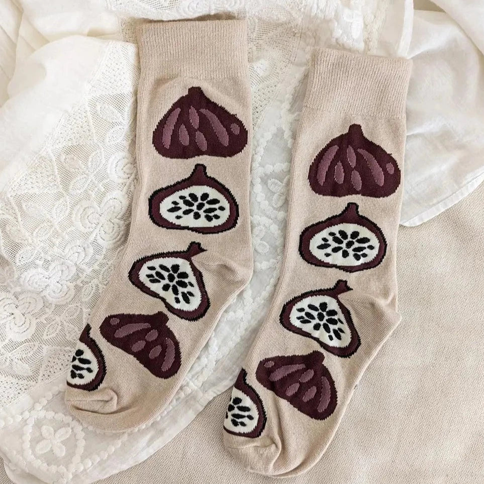 Gettin Figgy With It Socks – Sunday Blooms