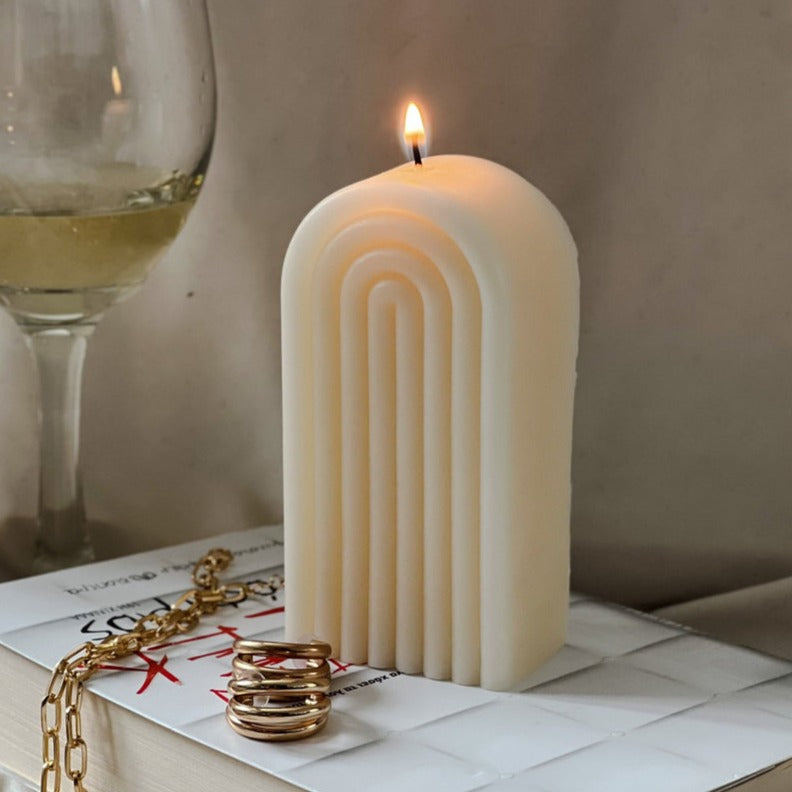 Arch Rainbow Candle – Sunday Blooms